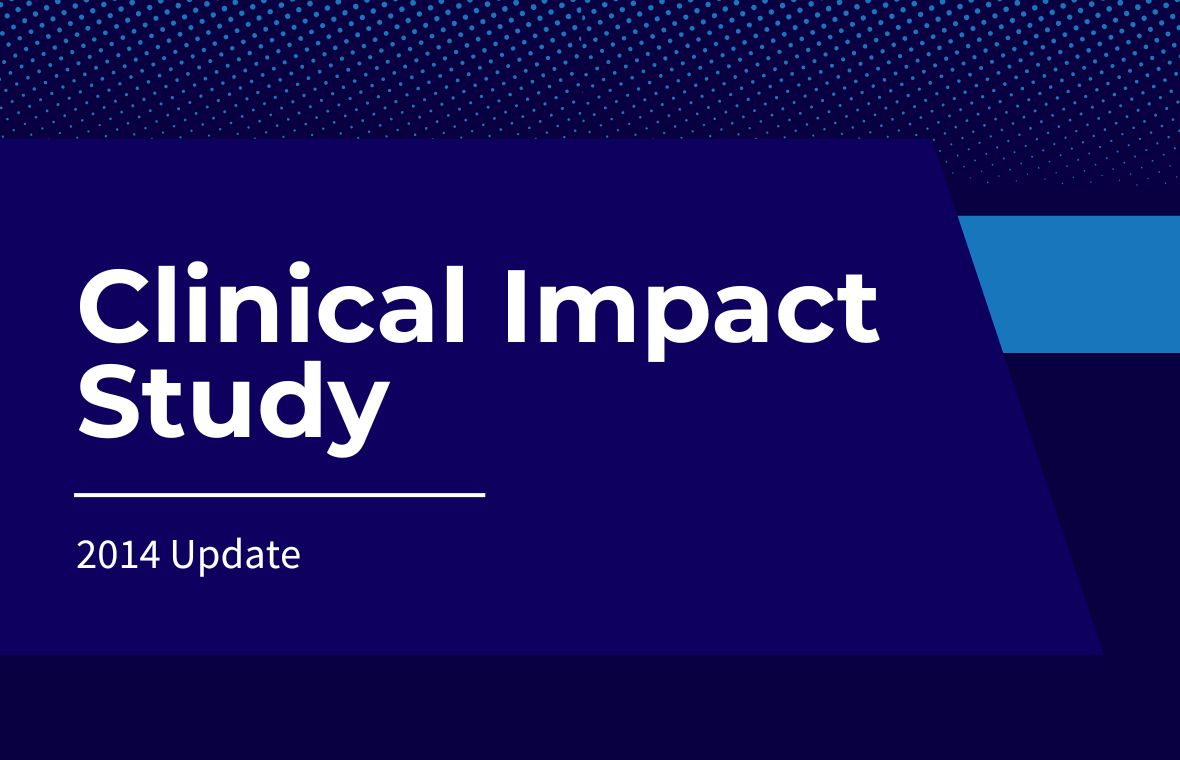 Clinical Impact Study Update - Cimit